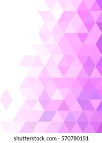 Abstract Triangle Tile Mosaic Transition Background Stock Vector ...