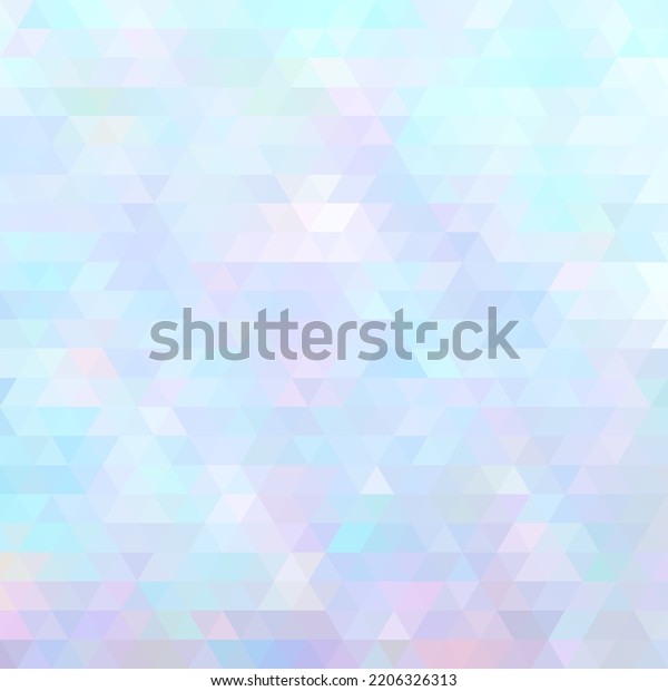 Abstract Triangles Pattern Holographic Colors Vector Stock Vector ...