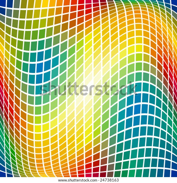 Abstract Twisted Background No Gradients Used Stock Vector (Royalty ...