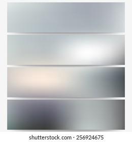 Abstract Unfocused Natural Headers Blurred Design Stock Vector (Royalty ...