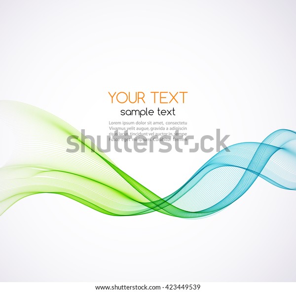 Abstract Vector Background Blue Green Transparent Stock Vector (Royalty ...