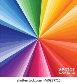 Abstract Vector Background Spectrum Palette Colorful Stock Vector ...