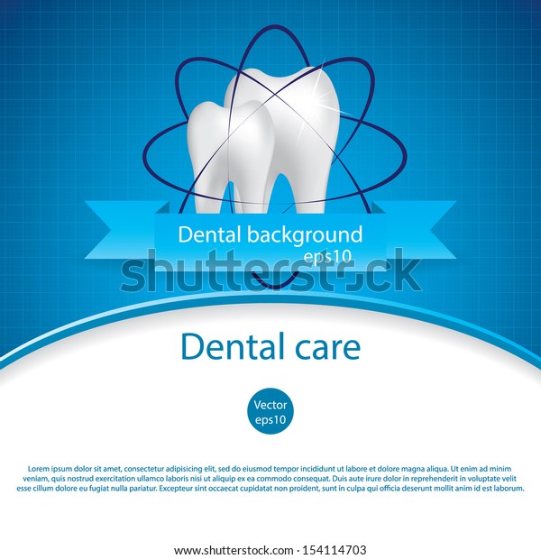 Abstract Vector Dental Illustration Teeth Stock Vector (Royalty Free ...