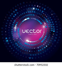 Abstract Vector Futuristic Circle Stock Vector (Royalty Free) 70952332 ...