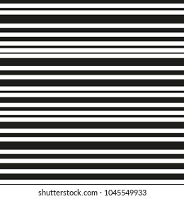 Horizontal Stripes Vector Seamless Pattern Symmetric Stock Vector ...