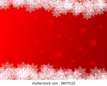 Abstract Vector Illustration Red Christmas Background Stock Vector ...