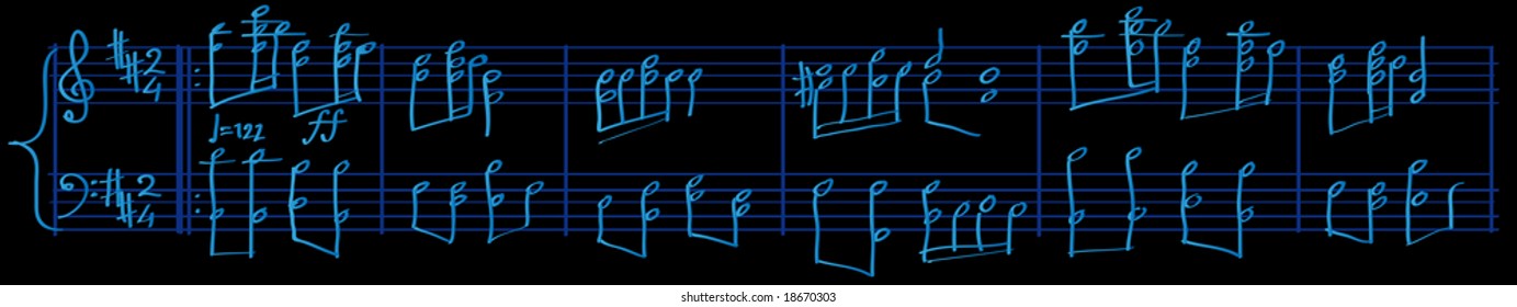 48 Sheetmusic scores 图片、库存照片和矢量图 | Shutterstock