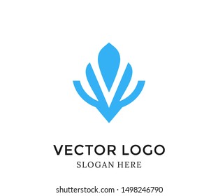 Blue Dove Logo Design Template Bird Stock Vector (Royalty Free ...