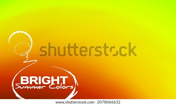 Abstract Very Saturated Light Warm Blurred Stock Vector (Royalty Free ...