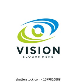 Abstract Vision Logo Vector Image Stock Vector (Royalty Free ...