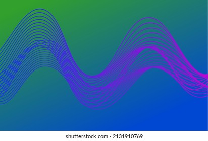 Abstract Wallpaper Background Smoke Line Effect Stock Vector (Royalty ...