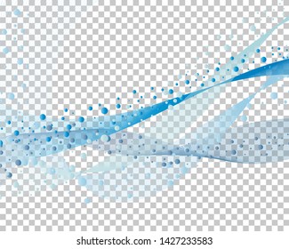 Abstract Water Background Transparency Grid On Stock Vector (Royalty ...