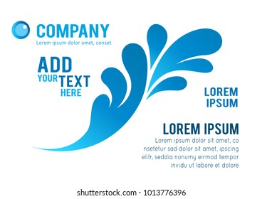 Abstract Water Symbol Stock Vector (Royalty Free) 1013776396 | Shutterstock