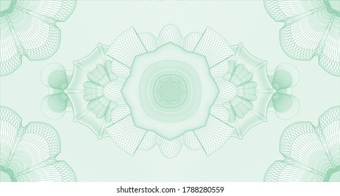 Abstract Watermark Banknotes Illustration Complex Design Stock Vector ...