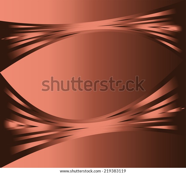 Abstract Wave Background Brown Color Glowing Stock Vector (Royalty Free ...