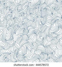 Abstract Wavy Background Seamless Texture Stylized Stock Vector ...