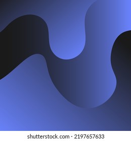 Abstract Wavy Dark Blue Background Vector Stock Vector (Royalty Free ...