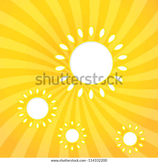 Abstract Web Design Background Sun Sun Stock Vector (Royalty Free ...