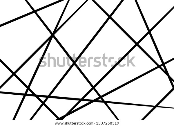 Abstract White Background Black Lines Stock Vector (Royalty Free ...
