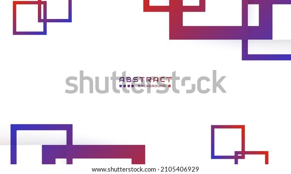 Abstract White Background Overlay Shape Wide Stock Vector (Royalty Free ...