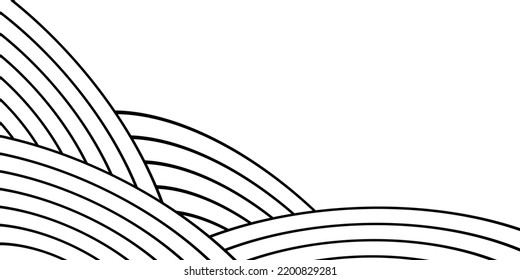 Abstract White Background Round Lines Round Stock Vector (Royalty Free ...