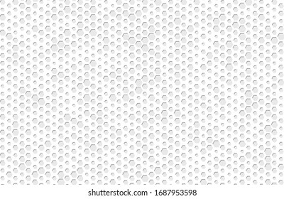 Abstract White Background Textured Circle Halftone Stock Vector ...