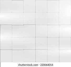 Abstract White Bathroom Tile Wall Background Stock Vector (Royalty Free ...
