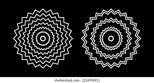 3,733 Rounded zig zag line Images, Stock Photos & Vectors | Shutterstock