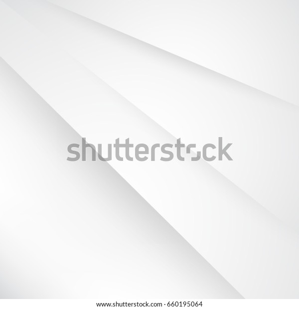 Abstract White Gray Color Smooth Lines Stock Vector (Royalty Free ...