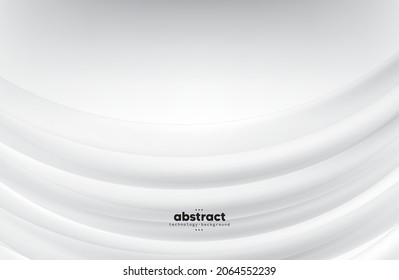 Abstract White Gray Mesh Gradient Background Stock Vector (Royalty Free ...