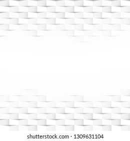 Abstract White Origami Background Copy Space Stock Vector (Royalty Free ...