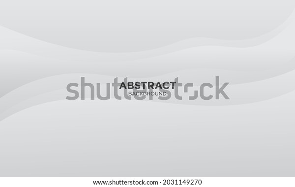 Abstract White Wave Background Modern Background Stock Vector (Royalty ...