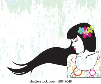 Abstract Woman Stock Vector (Royalty Free) 58849048 | Shutterstock