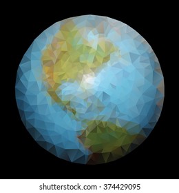 Abstract World Globe Vector Illustration Stock Vector (Royalty Free ...