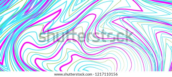 Abstract Wrapped Lines Vector Illustration Lights Stock Vector (Royalty ...