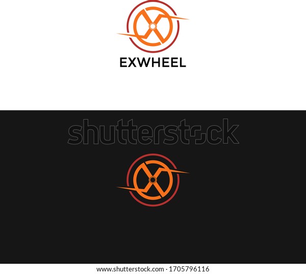 Abstract X Circle Logo Design Vector Stock Vector (Royalty Free ...