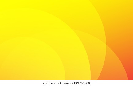 Abstract Yellow Background Template Poster Backdrop Stock Vector ...