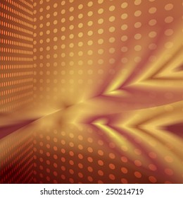 Abstract Yellow Brown Background Design Stock Vector (Royalty Free ...