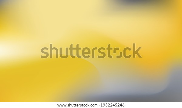 Abstract Yellow Grey Gradeint Light Background Stock Vector (Royalty ...