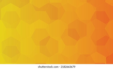 Abstract Yellow Polygon Shapes Background Abstract Stock Vector ...