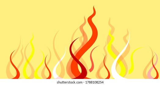 Abstract Yellow Stream Flow Water Background Stock Vector (Royalty Free ...