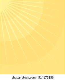 Abstract Yellow Sun Ray Background Stock Vector (Royalty Free ...