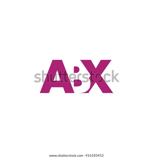 Abx Logo Vector Graphic Branding Letter Stock Vector (Royalty Free ...