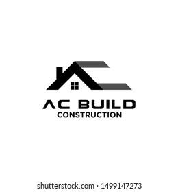 Ac Build Construction Logo This Logo Stock Vector (Royalty Free) 1499147273