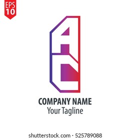 Ac Design Logo Purple Stock Vector (Royalty Free) 525789088 | Shutterstock