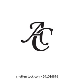 Ac Initial Monogram Logo: เวกเตอร์สต็อก (ปลอดค่าลิขสิทธิ์) 341016896 ...