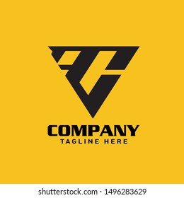 Ac Letter Based Logo Delta Triangle 스톡 벡터(로열티 프리) 1496283629 | Shutterstock