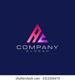 Ac Logo Design Stock Vector (Royalty Free) 1311505673 | Shutterstock