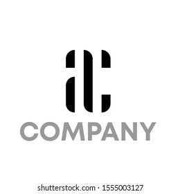 Ac Logo Vector Design Sign Template Stock Vector (Royalty Free ...