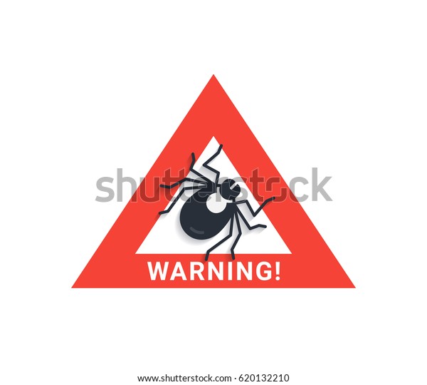 Acari Warning Vector Illustration Drawing Picture Stock Vector (Royalty ...